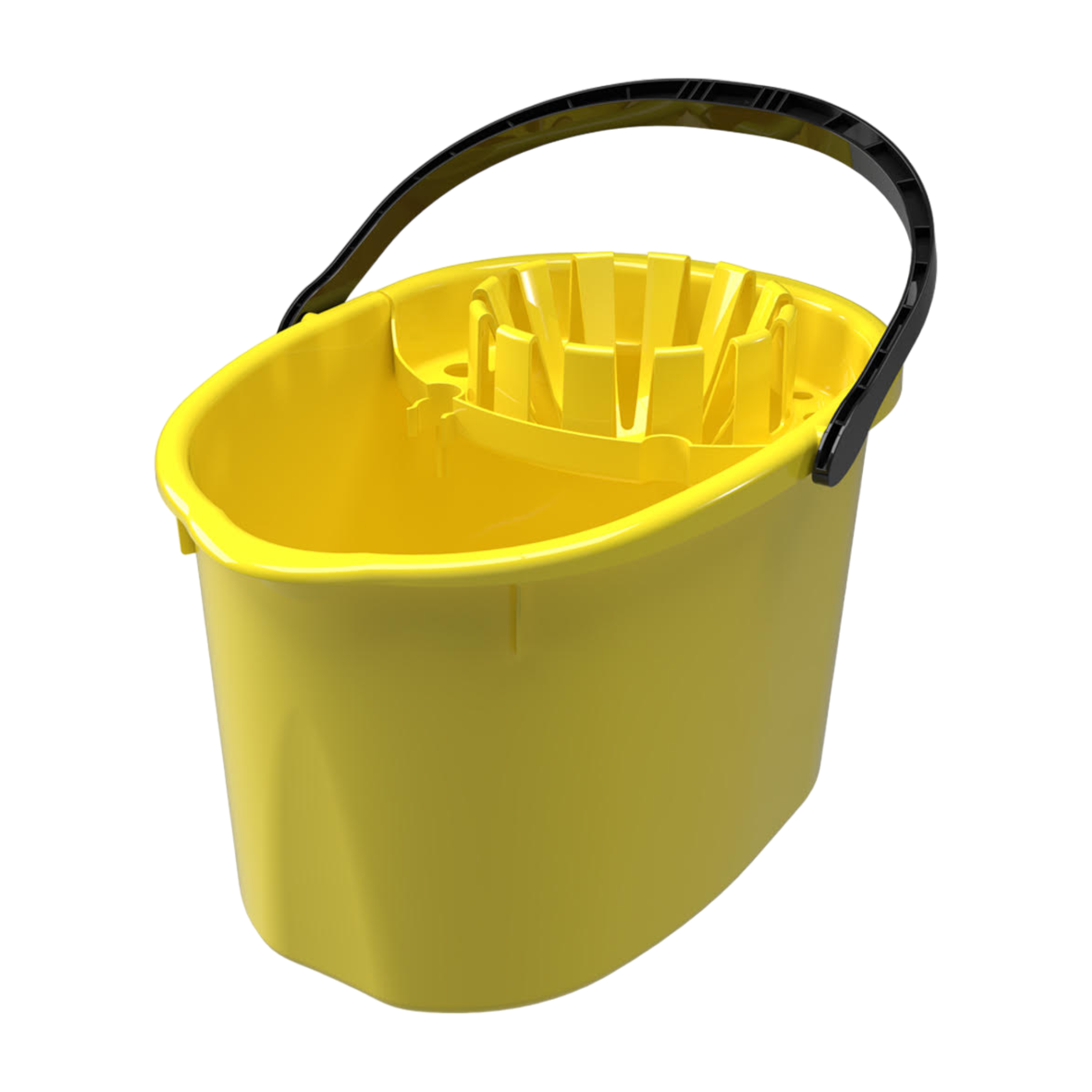 CUBETA C/EXPRIMIDOR 17 LT AMARILLO – Aliton Box Storage